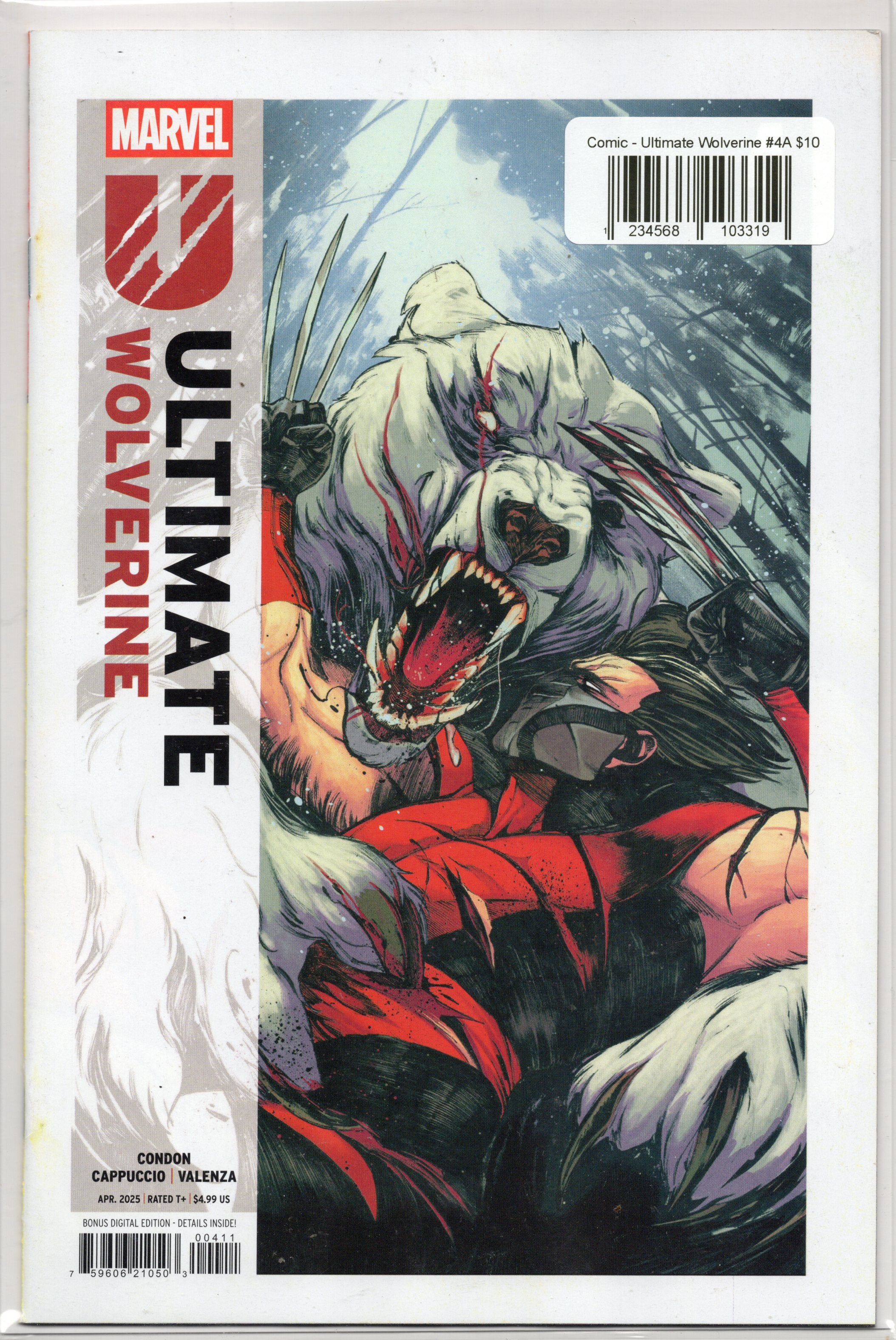 Comic - Ultimate Wolverine #4A | Au Pokemon and collectibles